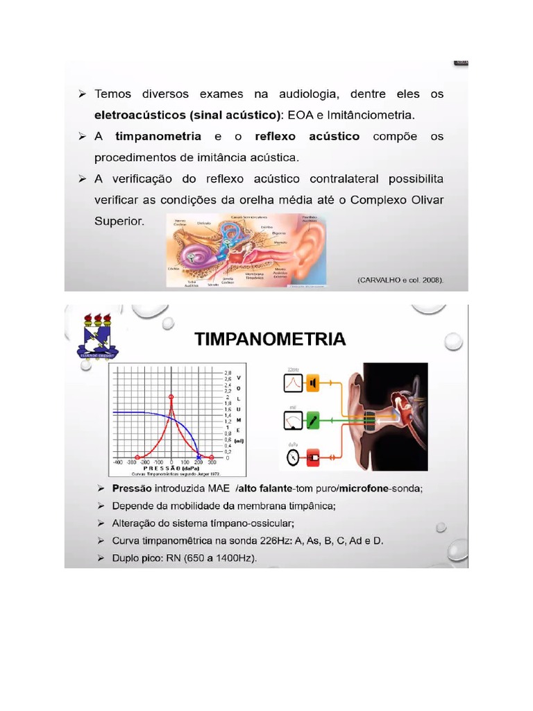 Timpanometria | PDF