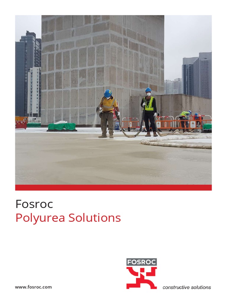 Fosroc Polyurea Waterproofing Solutions | PDF | Concrete ...