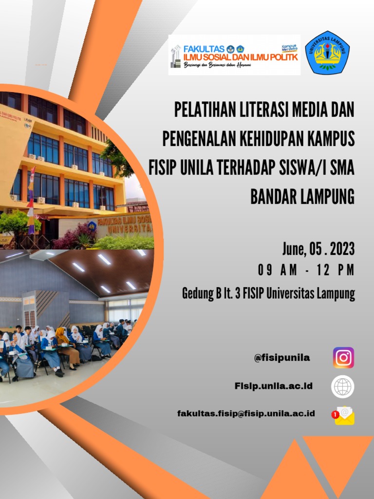 Desain Poster Pra Acara | PDF
