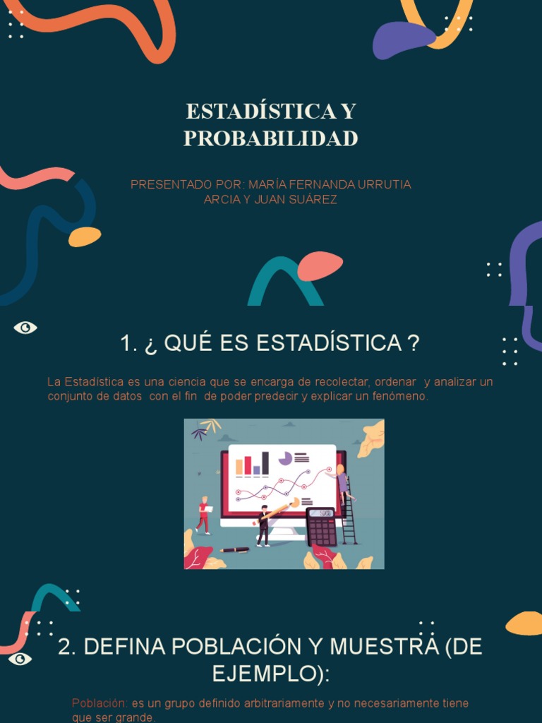 Presentacion sobre Estadistica y probabilidad. | PDF | Probabilidad ...