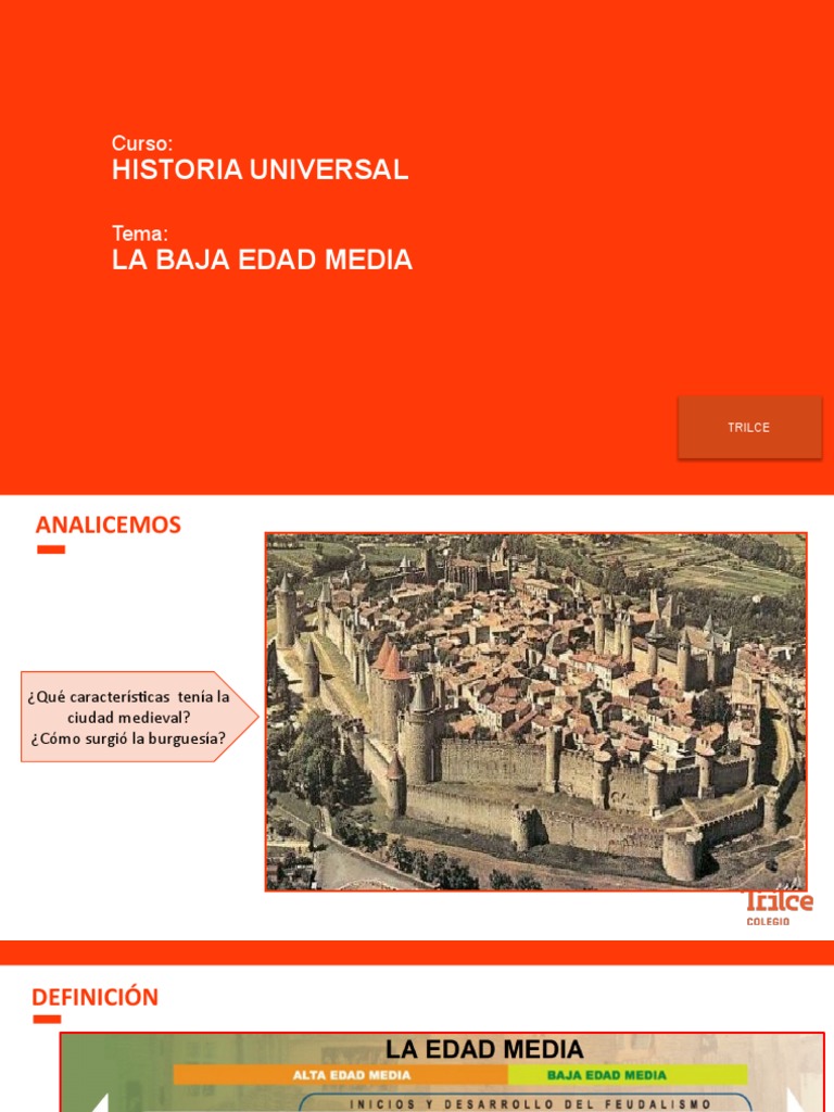 HU-La Baja Edad Media (Occidente entre los siglos XI y XIII) | PDF ...