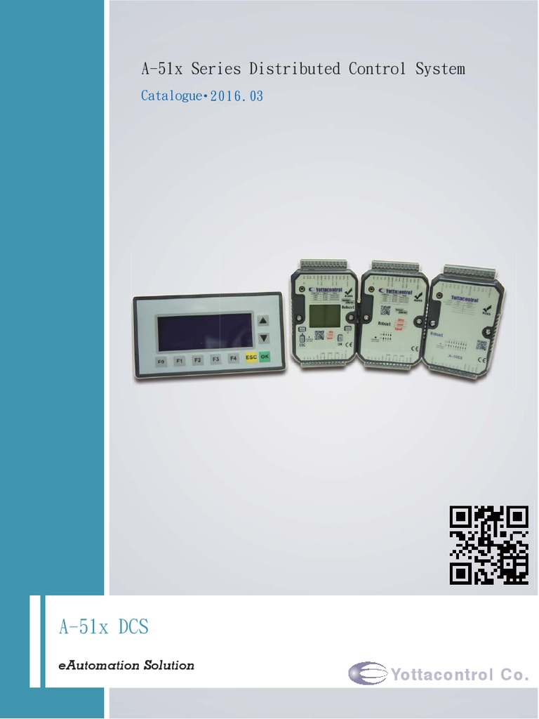 A-51x Series Distributed Control System | PDF | Trigonometric Functions | Programmable Logic ...