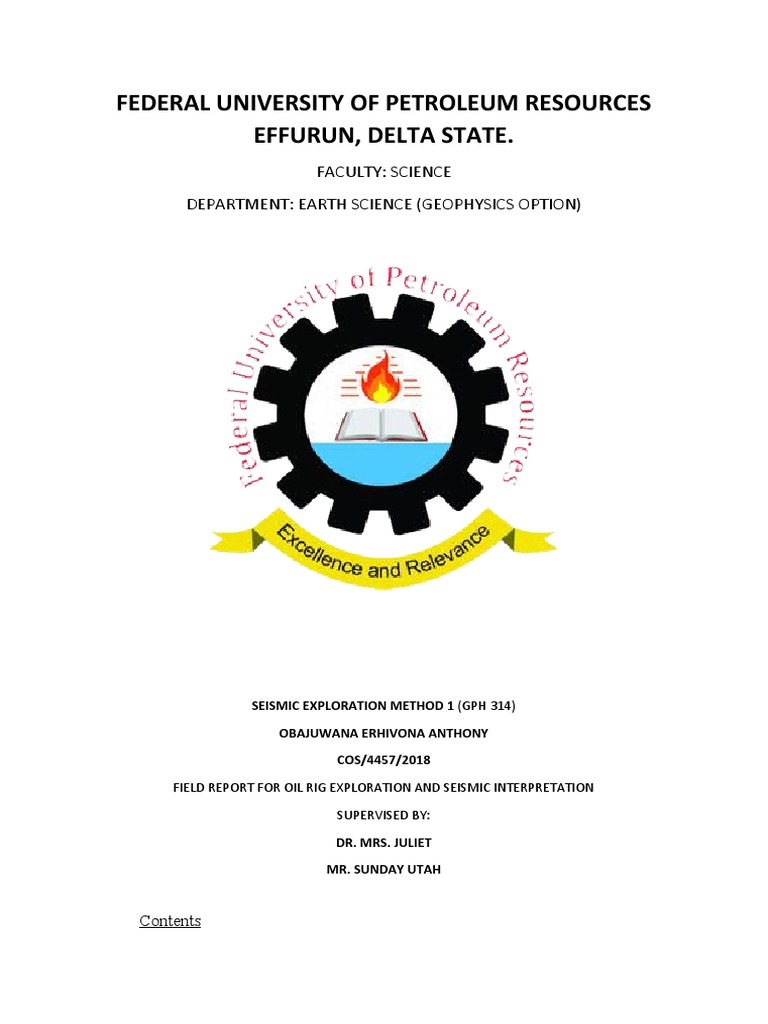 Jaeger's GPH 314 REPORT | Download Free PDF | Drilling Rig | Oil Well