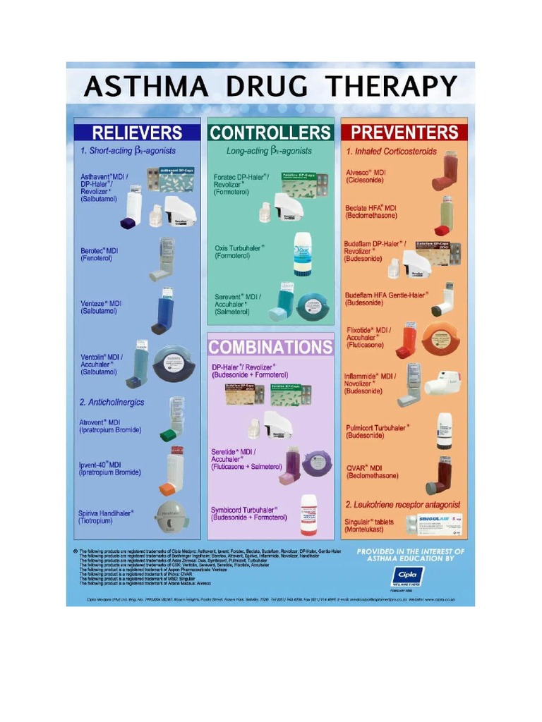 Asma Drug Therapi | PDF