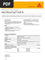 Pds Sikaemaco S 488 | PDF | Concrete | Strength Of Materials