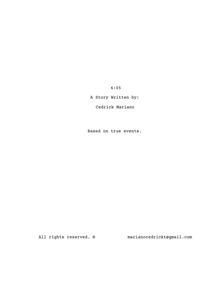 Script After Class - 012731 | PDF