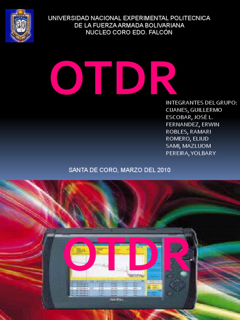 Presentacion Otdr | PDF