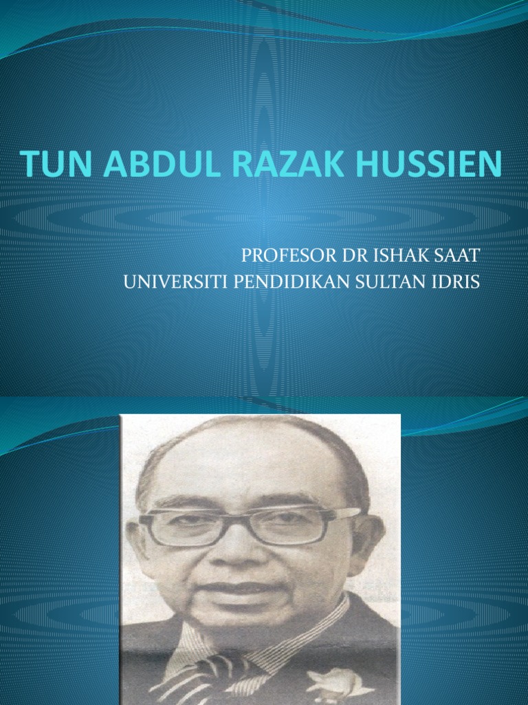 Nota 4 (9 - Abdul Razak Hussein) | PDF