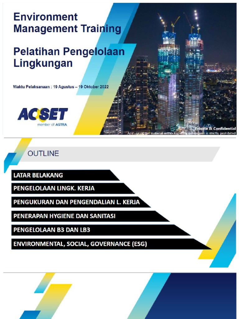Materi Training Environment Management | PDF