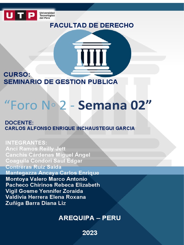 Foro 2 | PDF