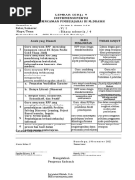 Surat Keterangan Lupa Absen PNS | PDF