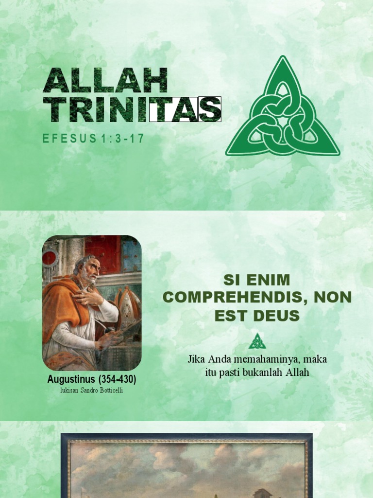 Khotbah Trinitas 2023 Gki Cinere | PDF