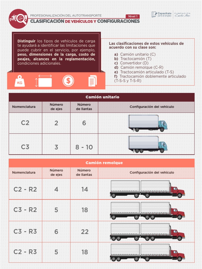 Clasificacion de Vehiculos y Configuraciones | PDF | Tecnología
