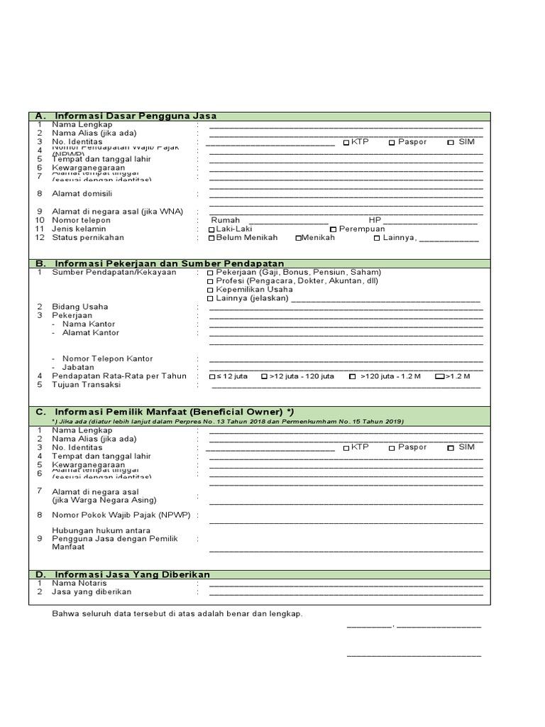 13. Form CDD BO | PDF