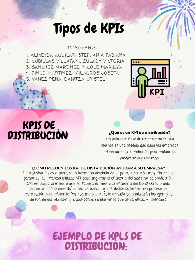 KPIs de Distribución y Compras Locales | PDF | Indicador de rendimiento ...
