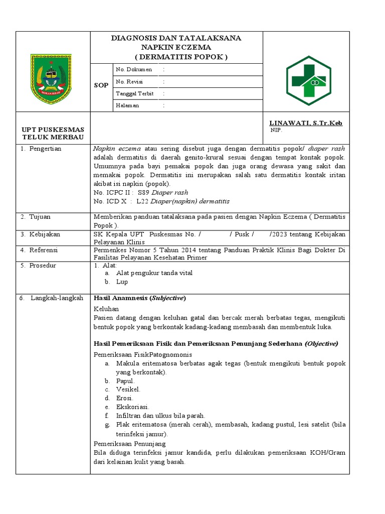 Dermatitis Popok | PDF