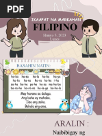 Filipino LP (Pagsunod Sa Panuto) | PDF