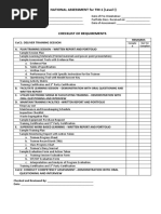 TESDA Self-Assessment Guide Overview | PDF | Foundry | Crane (Machine)