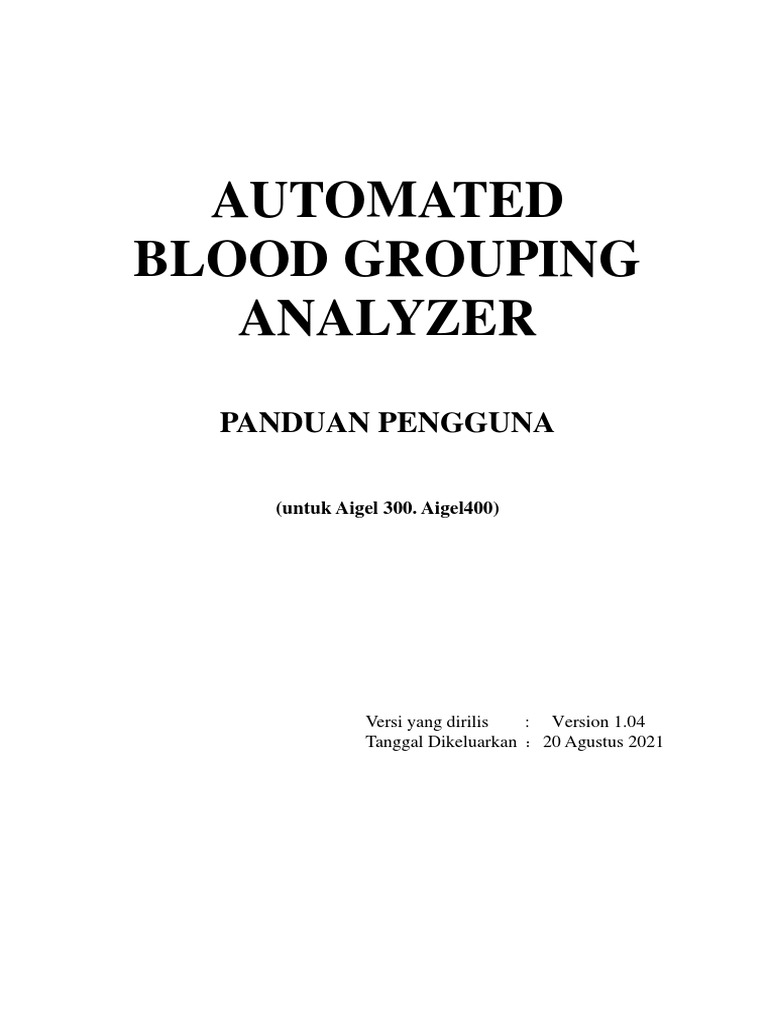 AKL 20209220147 - Kit Insert - AltaGel Pro Automated Blood Grouping Analyzer | PDF