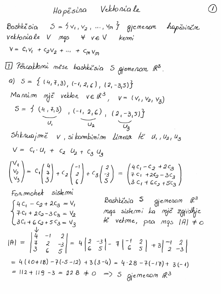 Algjeber Seminari 9 | PDF