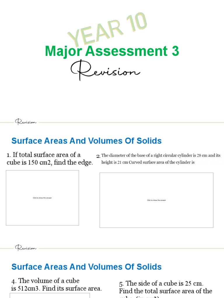 Grade 10 - Physics Revision Sheet | PDF | Geometric Measurement ...
