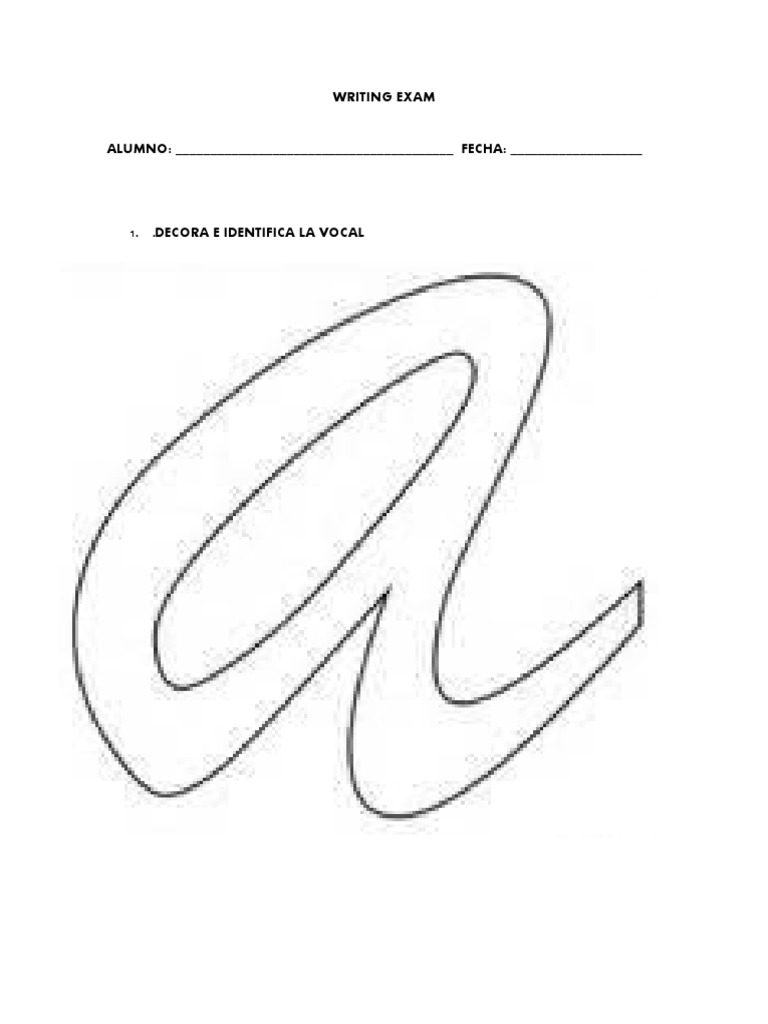 WRITING EXAM PDF