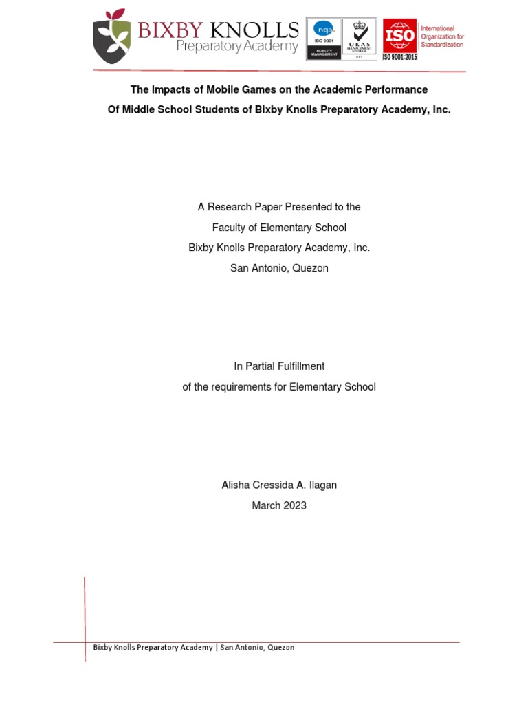 Chapter 1-3 Research | Download Free PDF | Survey Methodology | Likert ...