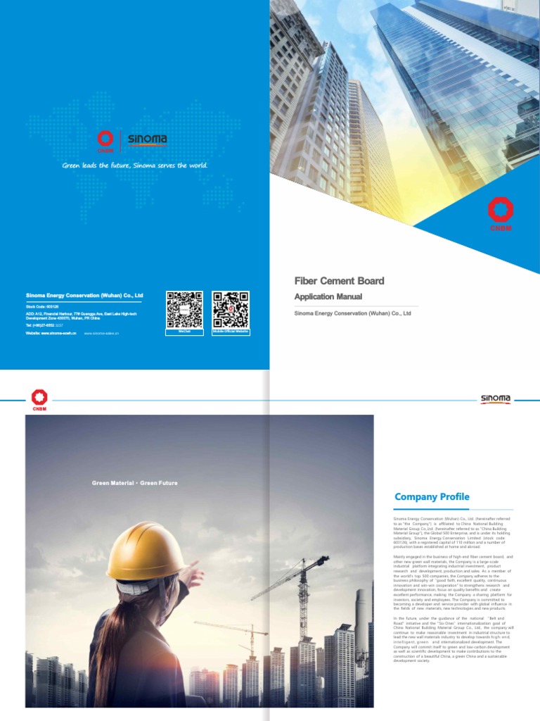 Fiber Cement Board Application Guide | PDF