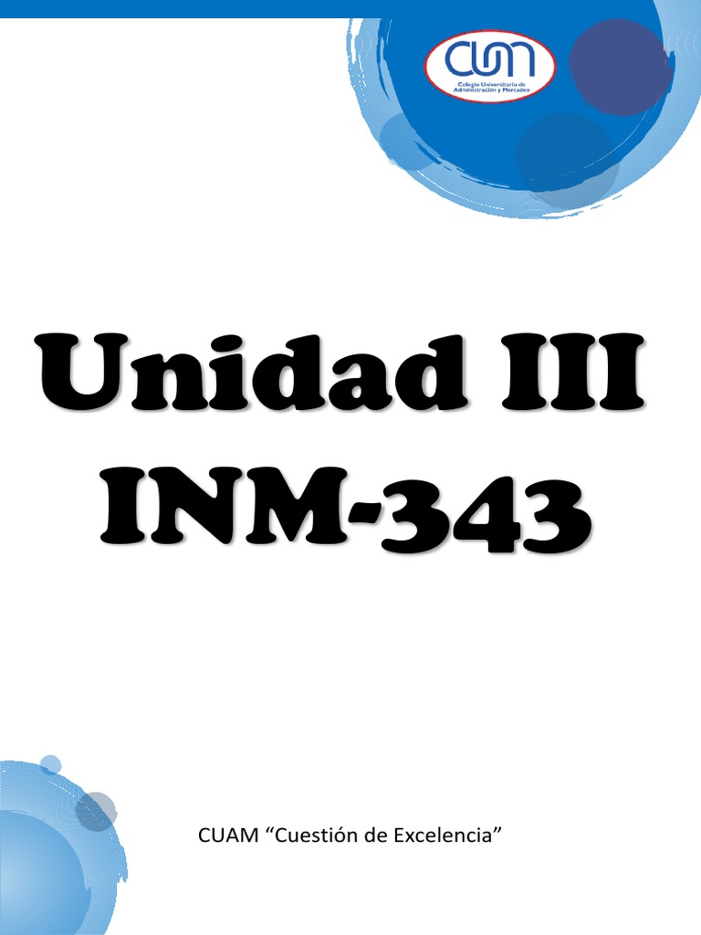 unidad3 | PDF