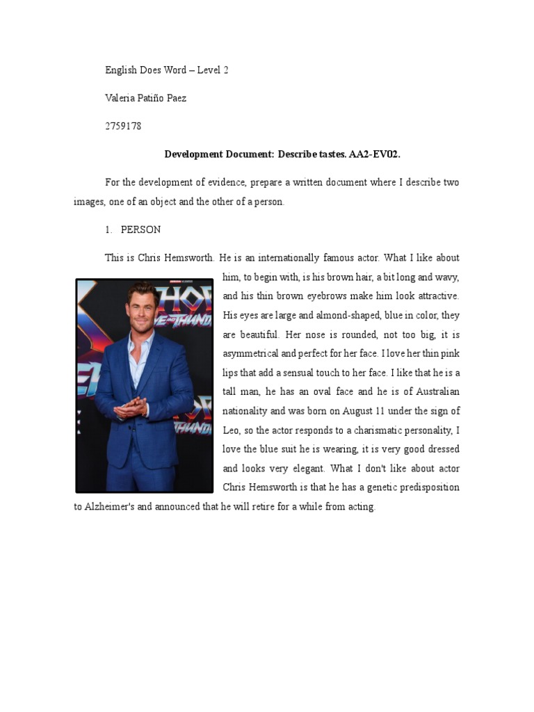 AA2-EV02 Ingles 2 | PDF