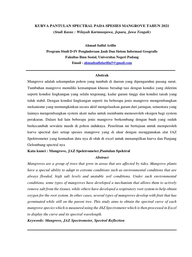 Tugas UAS - Ahmad Saiful Arifin - Spektral Library | PDF