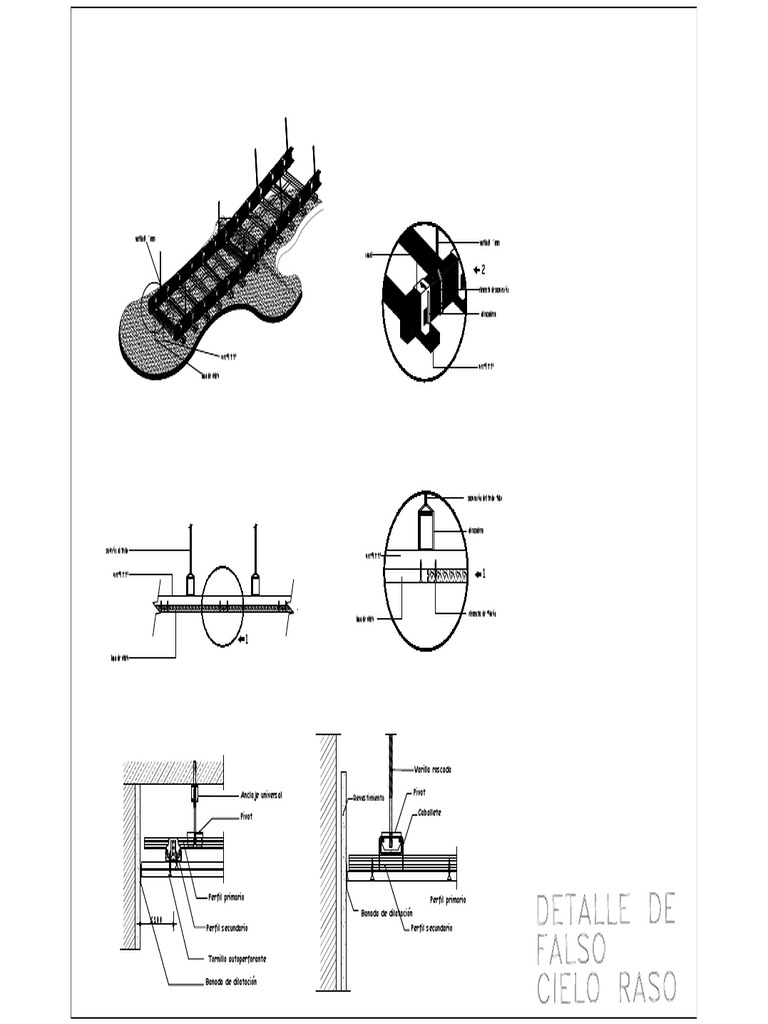 Detalle de Falso Piso | PDF