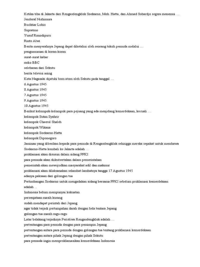 Soal Kls Xii | PDF