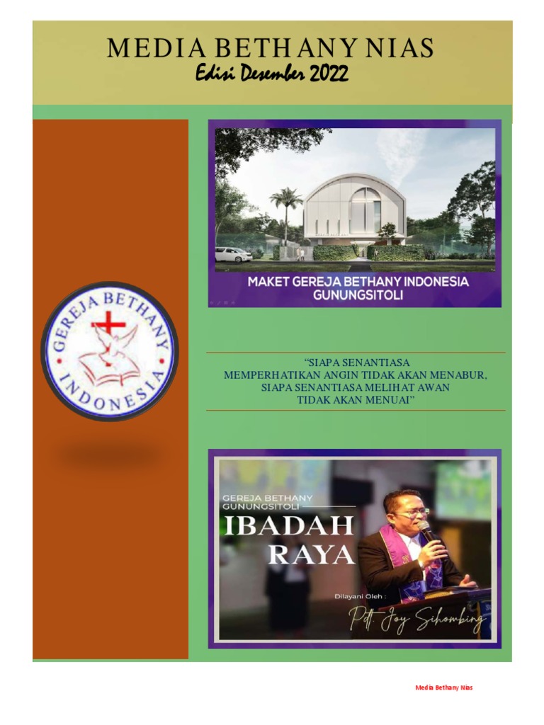 Buletin Bethany Des 2022 | PDF