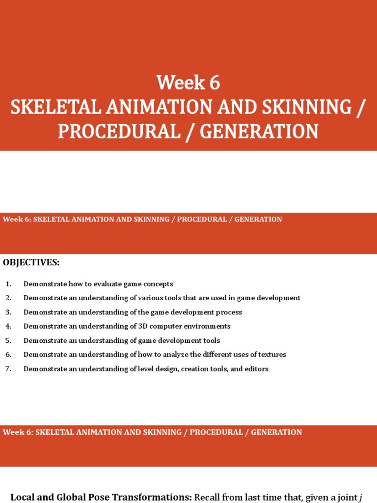 Game Engine Programming 2 Week 6 | PDF