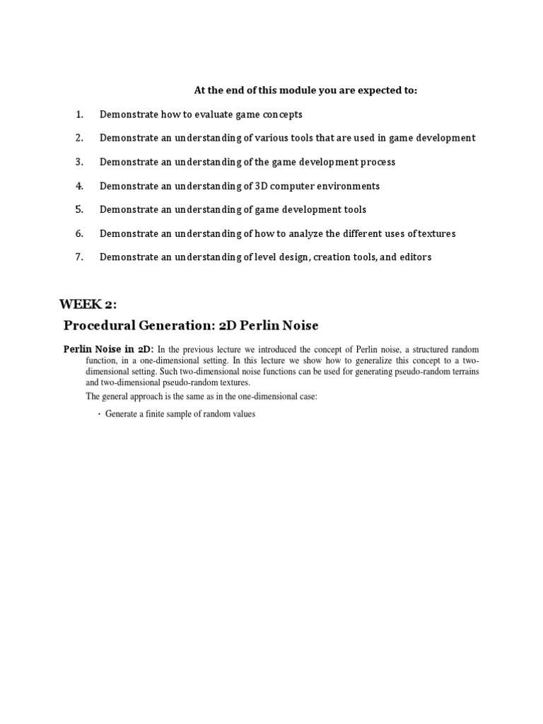 Game Engine Programming 2 Week 7 Module 2 Pdf