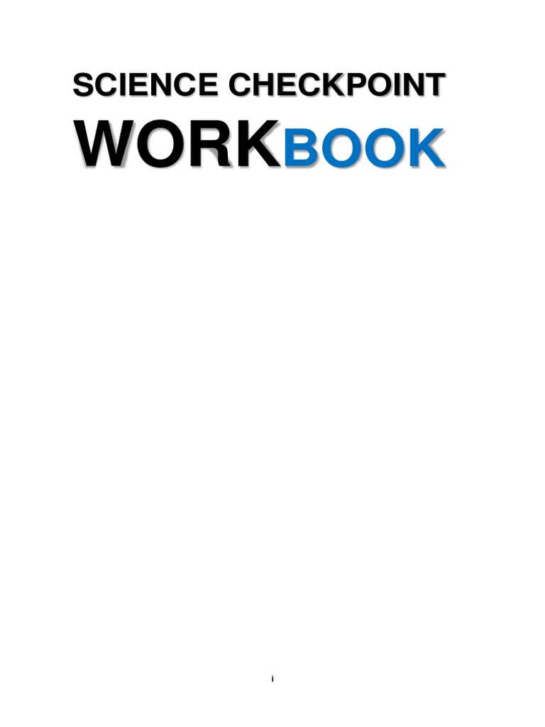Science Checkpoint Workbook | PDF | Flowers | Puberty