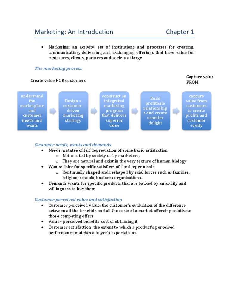 Marketing: An Introduction | PDF | Demand | Value (Economics)