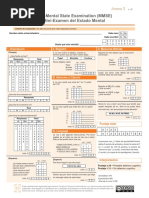 SLUMS Spanish Dementia | PDF