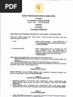 Tabel Jenis Dan Uraian SPM | PDF