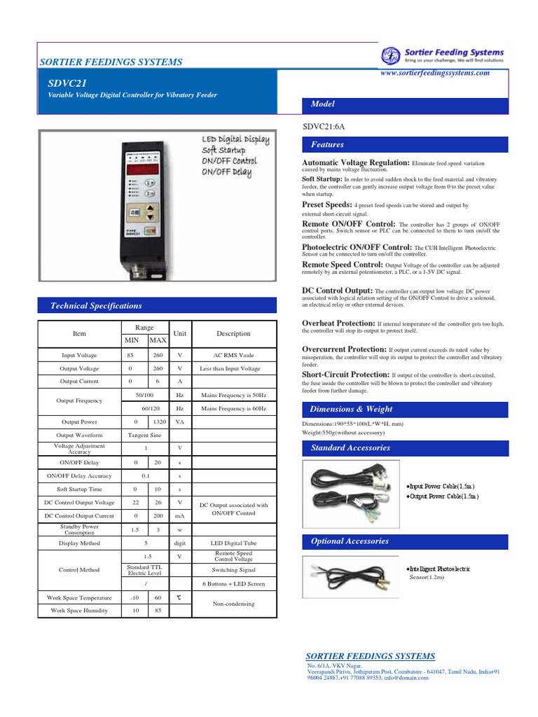 CONTROLLER DOC SDVC21 Linear | PDF | Programmable Logic Controller ...