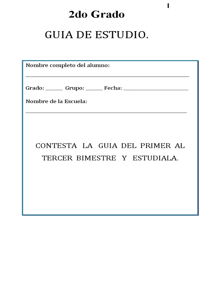 Guia de Estudio Segndo para Exa de Conoc | PDF | Agua | Asunto (gramática)