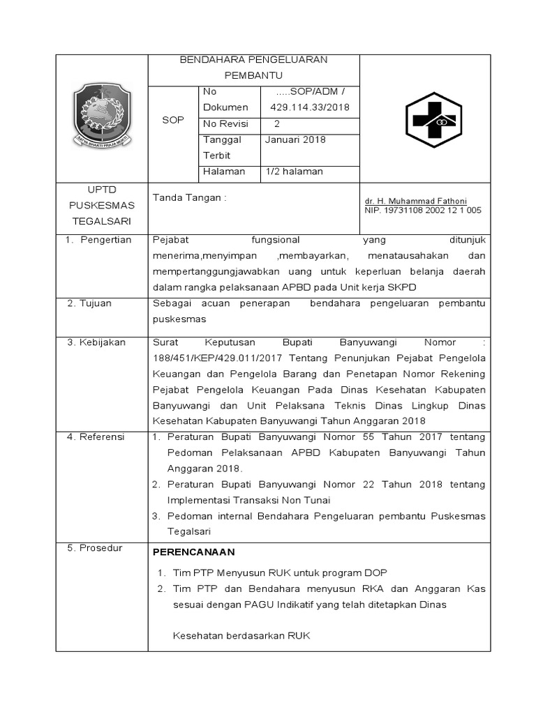 Sop Dop | PDF | Bisnis