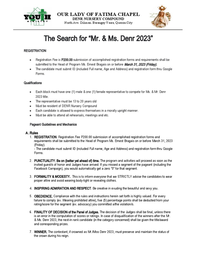 Candidates form | PDF