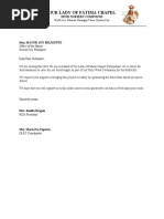 FUN RUN Letter | PDF | Transport