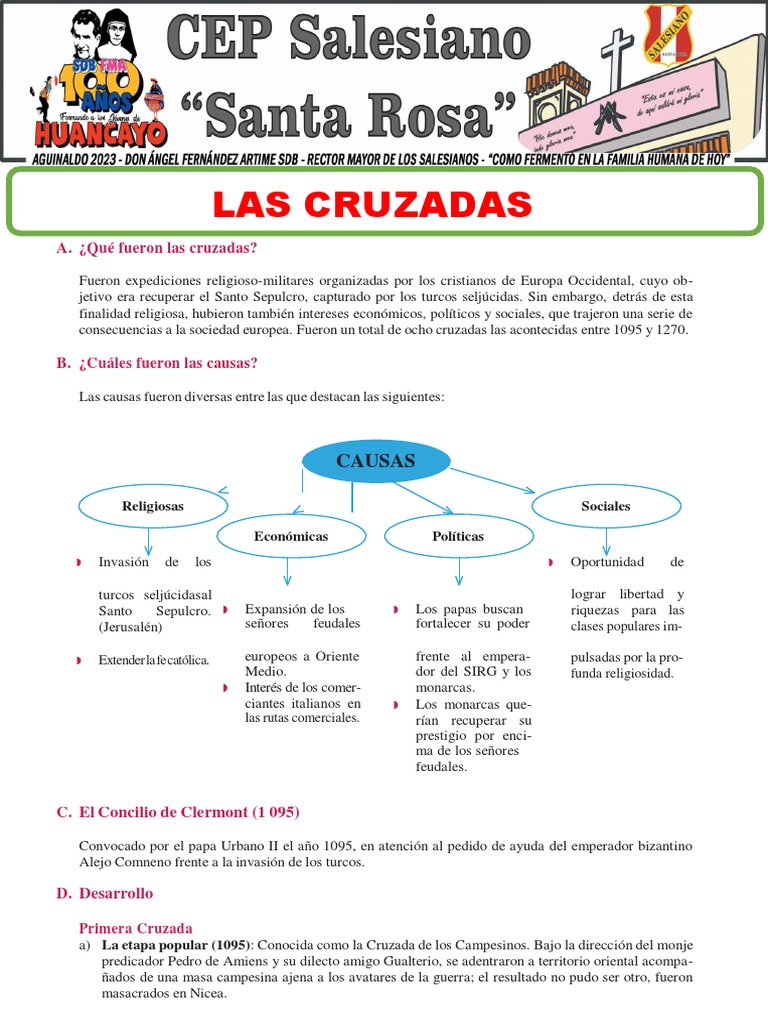 Que Fueron Las Cruzadas | PDF | Cruzadas | imperio Bizantino