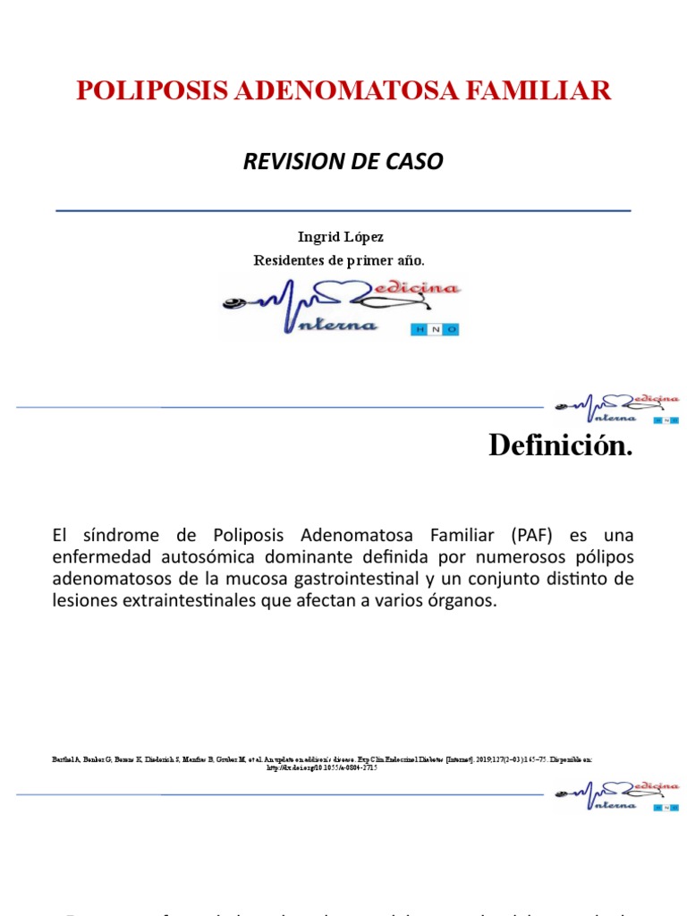 Poliposis Adenomatosa Familiar | PDF