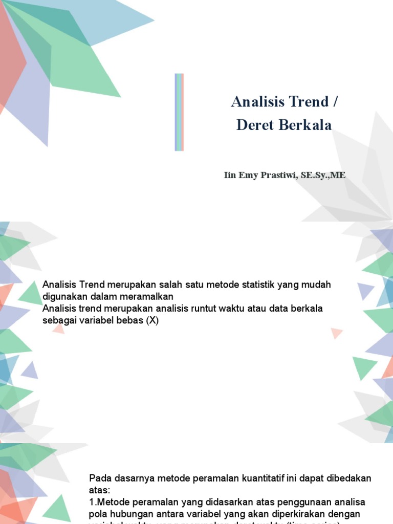 Analisis Trend | PDF