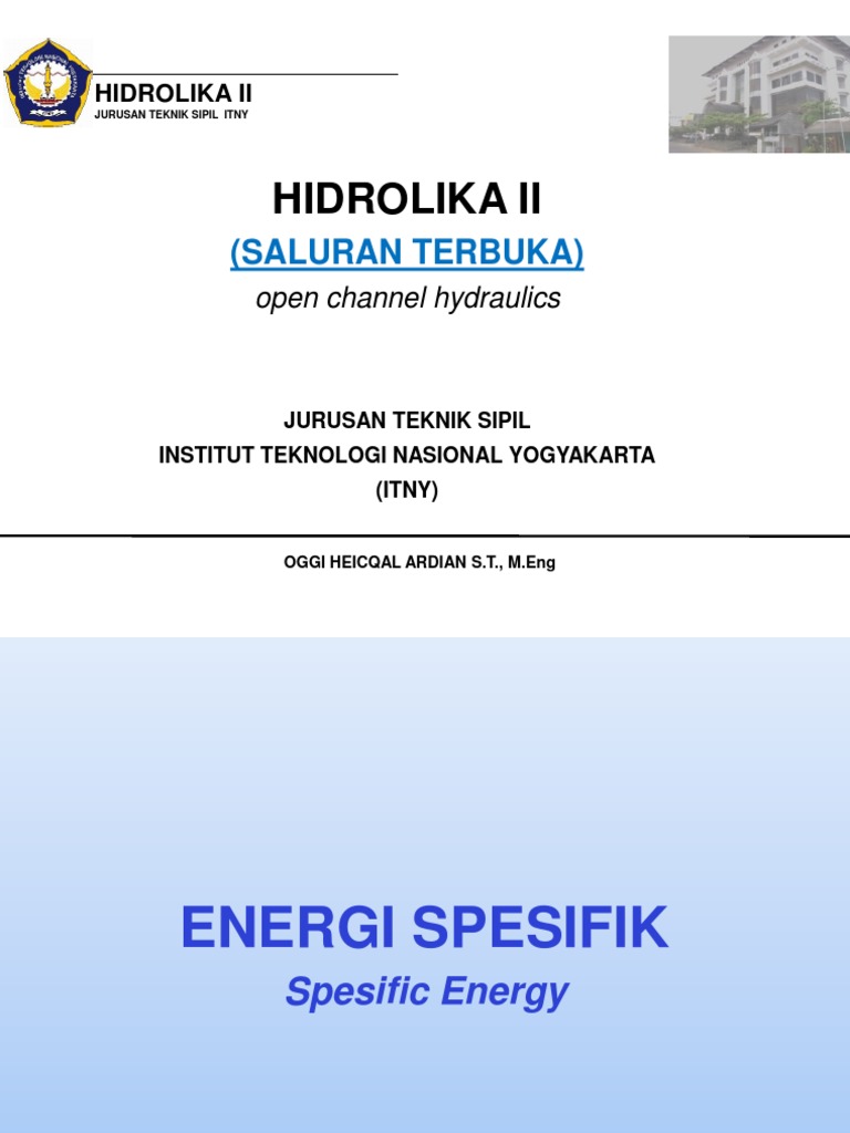 HIDROLIKA II Pertemuan Ke-5 | PDF | Sains & Matematika