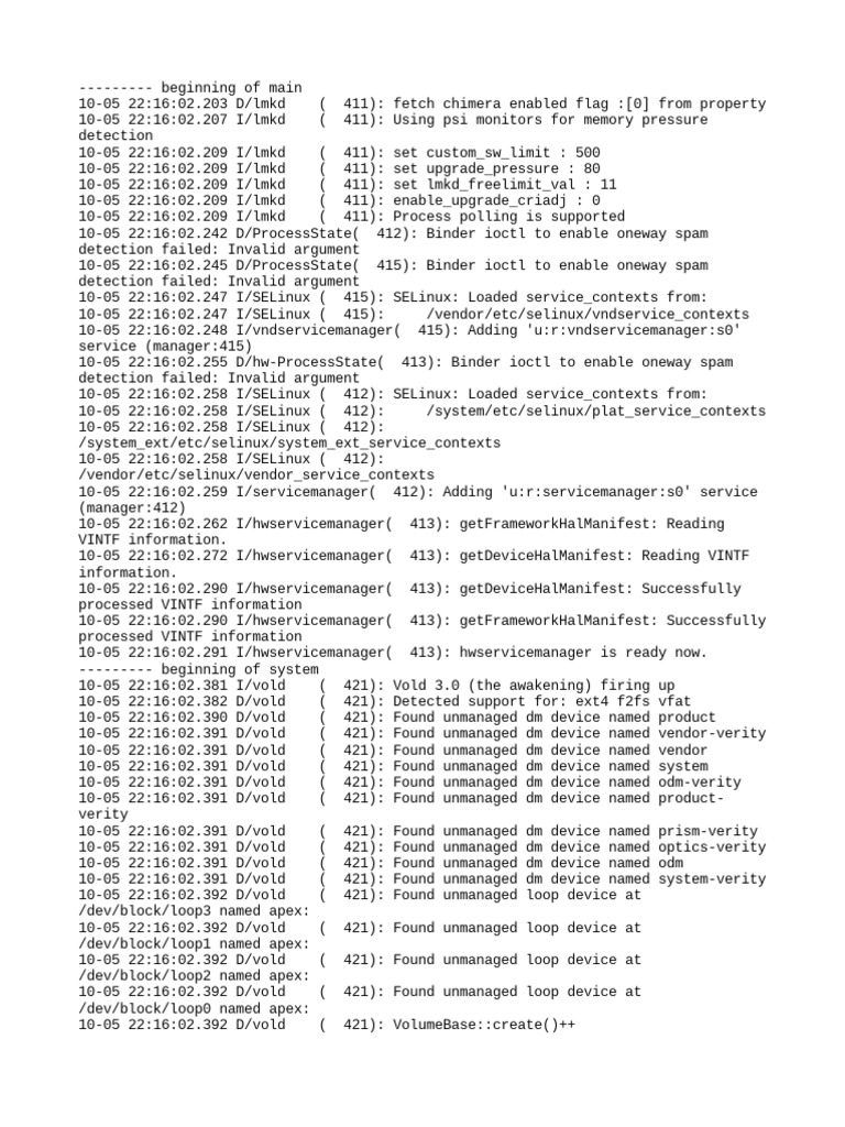 Logcat CSC Compare Log | Download Free PDF | Information Technology Management | Operating ...